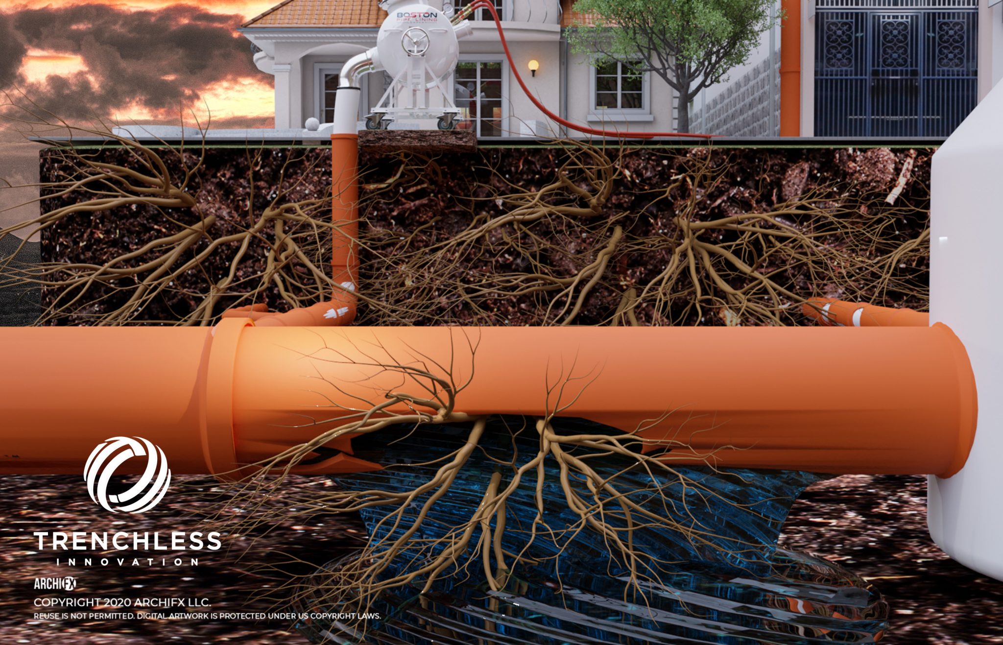 Trenchless - Trenchless Sewer Repair Boston Boston Pipelining